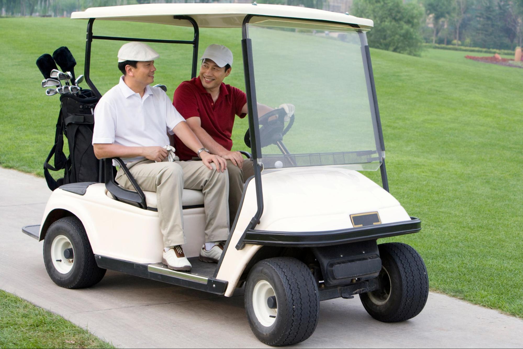 How to Park a Golf Cart - Golfer Start